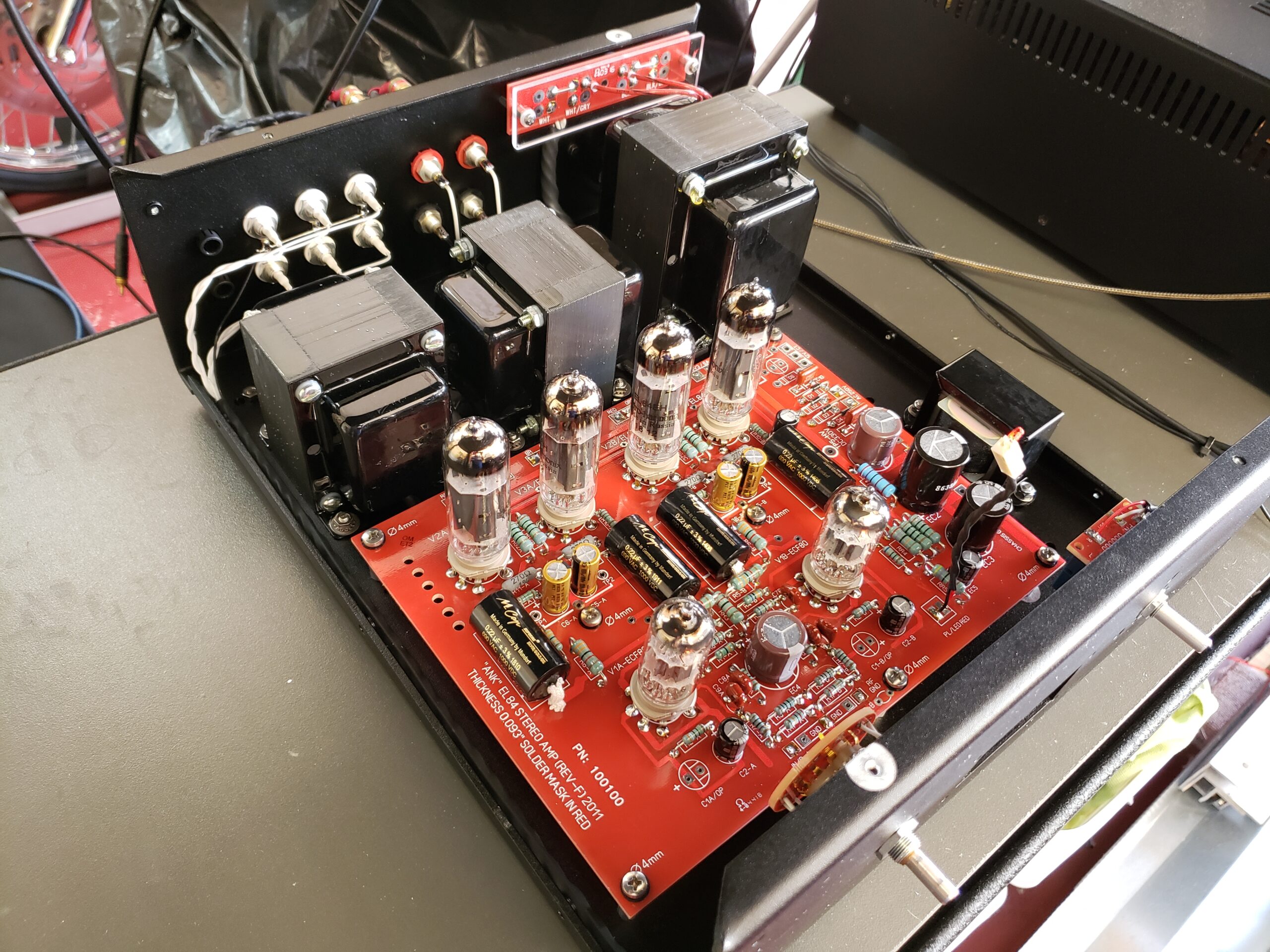 L1 EL84 HIB C-CORE Integrated - ANK Audio Kits