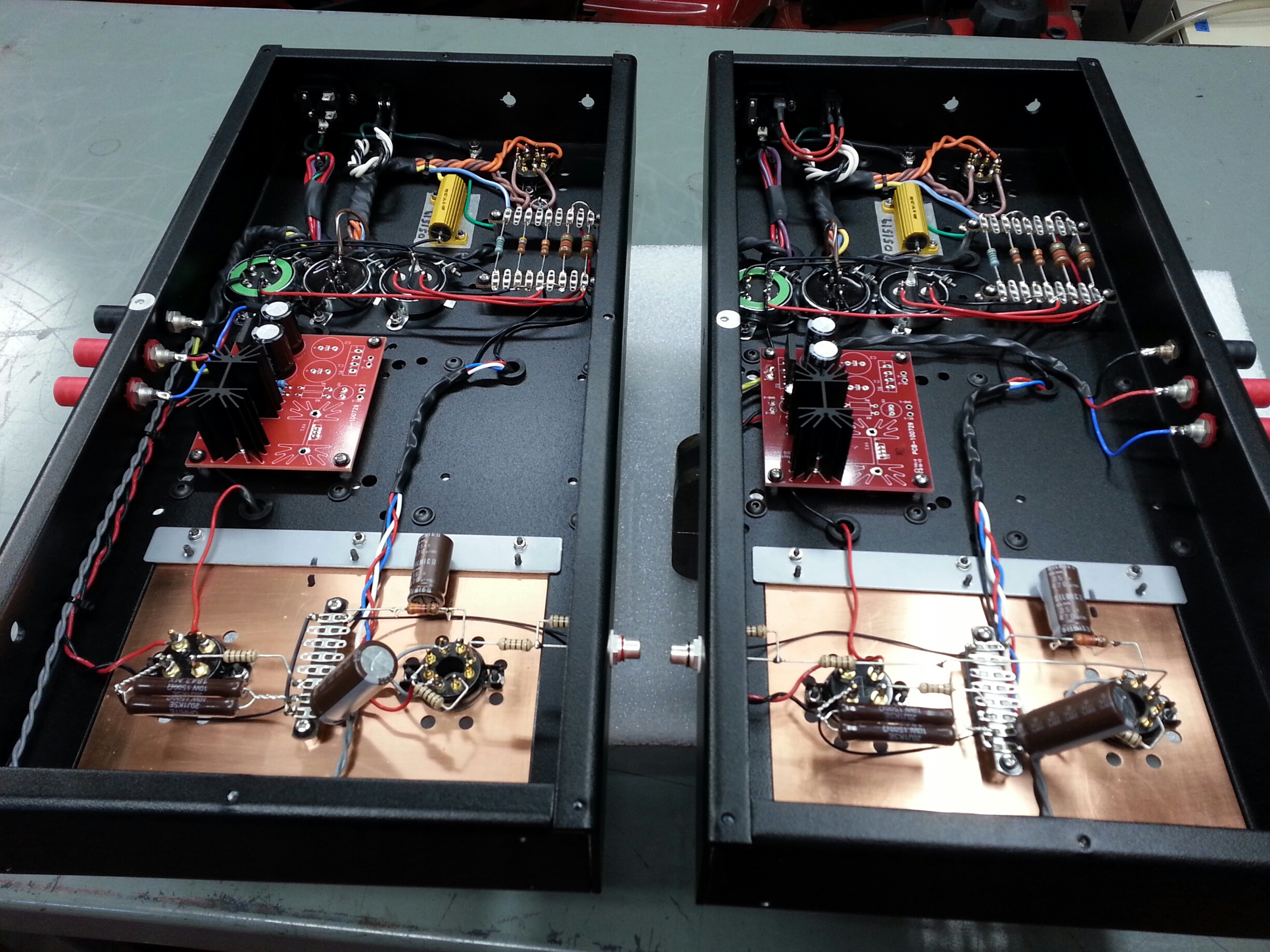 Interstage Monoblock Power Amplifier Pair – ANK Audio Kits