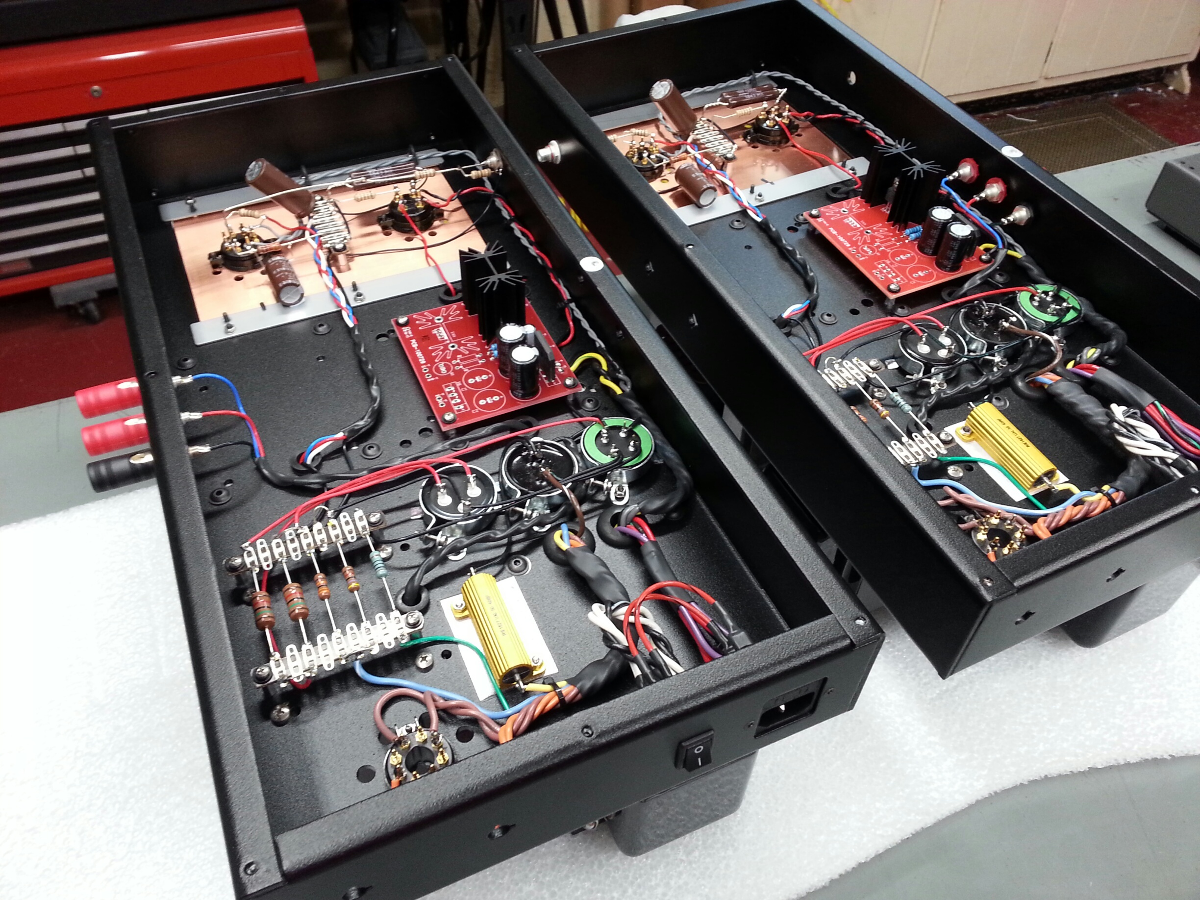 Interstage Monoblock Power Amplifier Pair - ANK Audio Kits