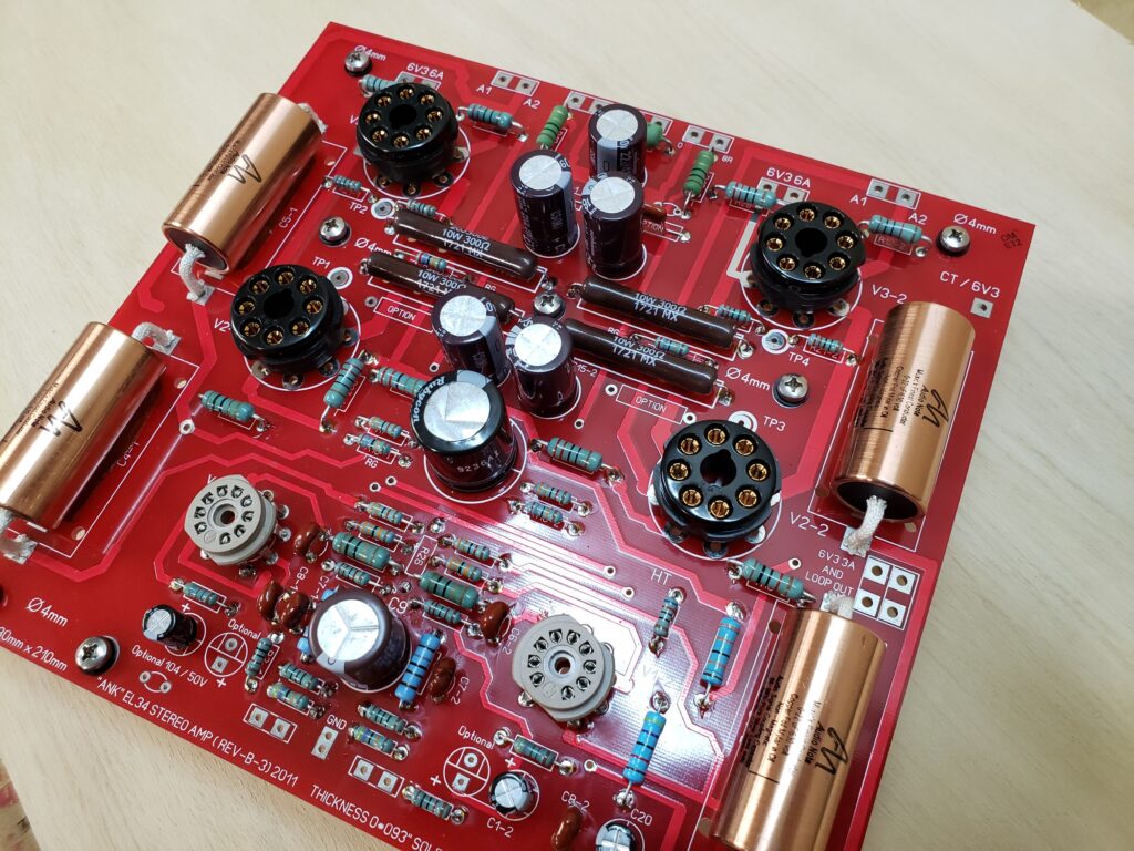 EL34 Integrated Ccore (option) - ANK Audio Kits