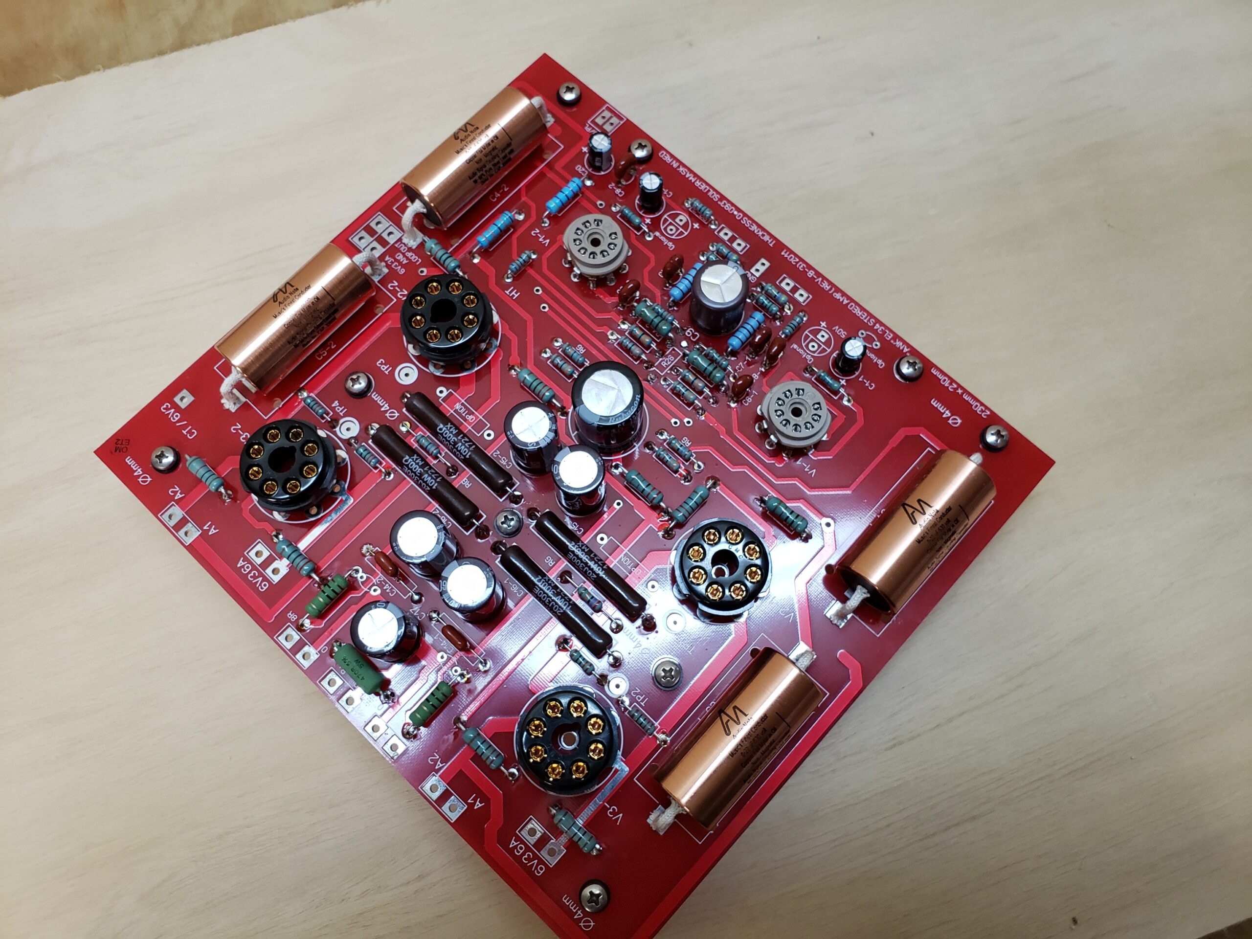 EL34 Integrated Ccore (option) - ANK Audio Kits