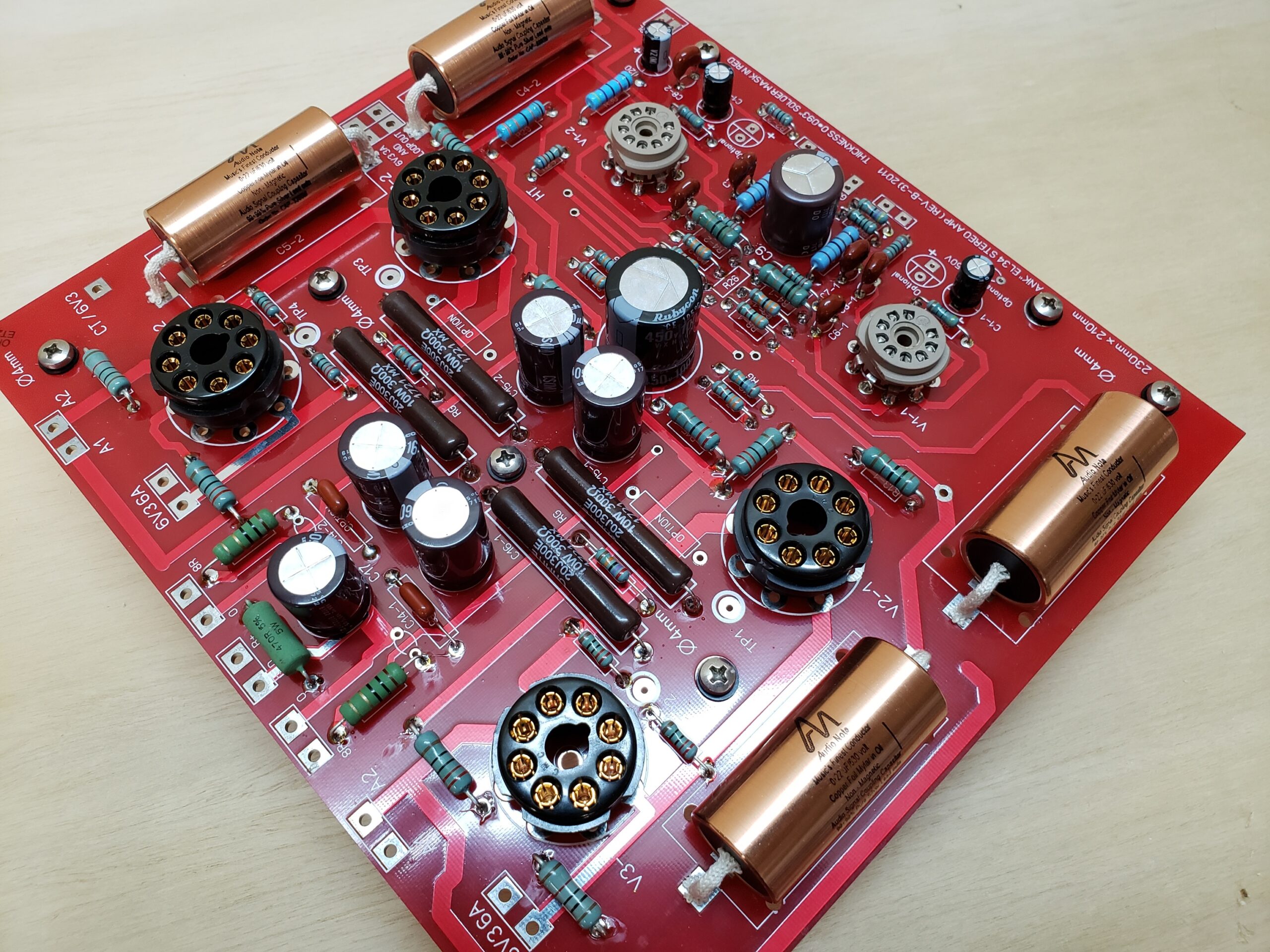 EL34 Integrated Ccore (option) - ANK Audio Kits