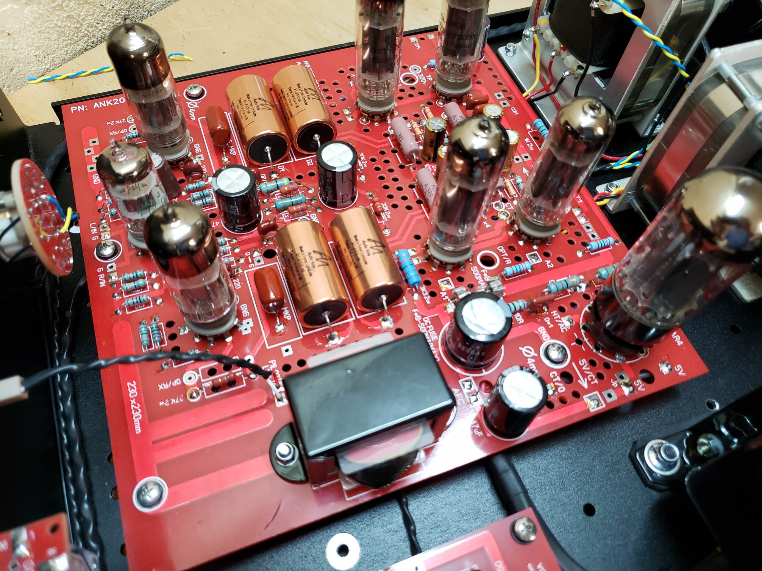 L4 EL84 Integrated C core – New! - ANK Audio Kits