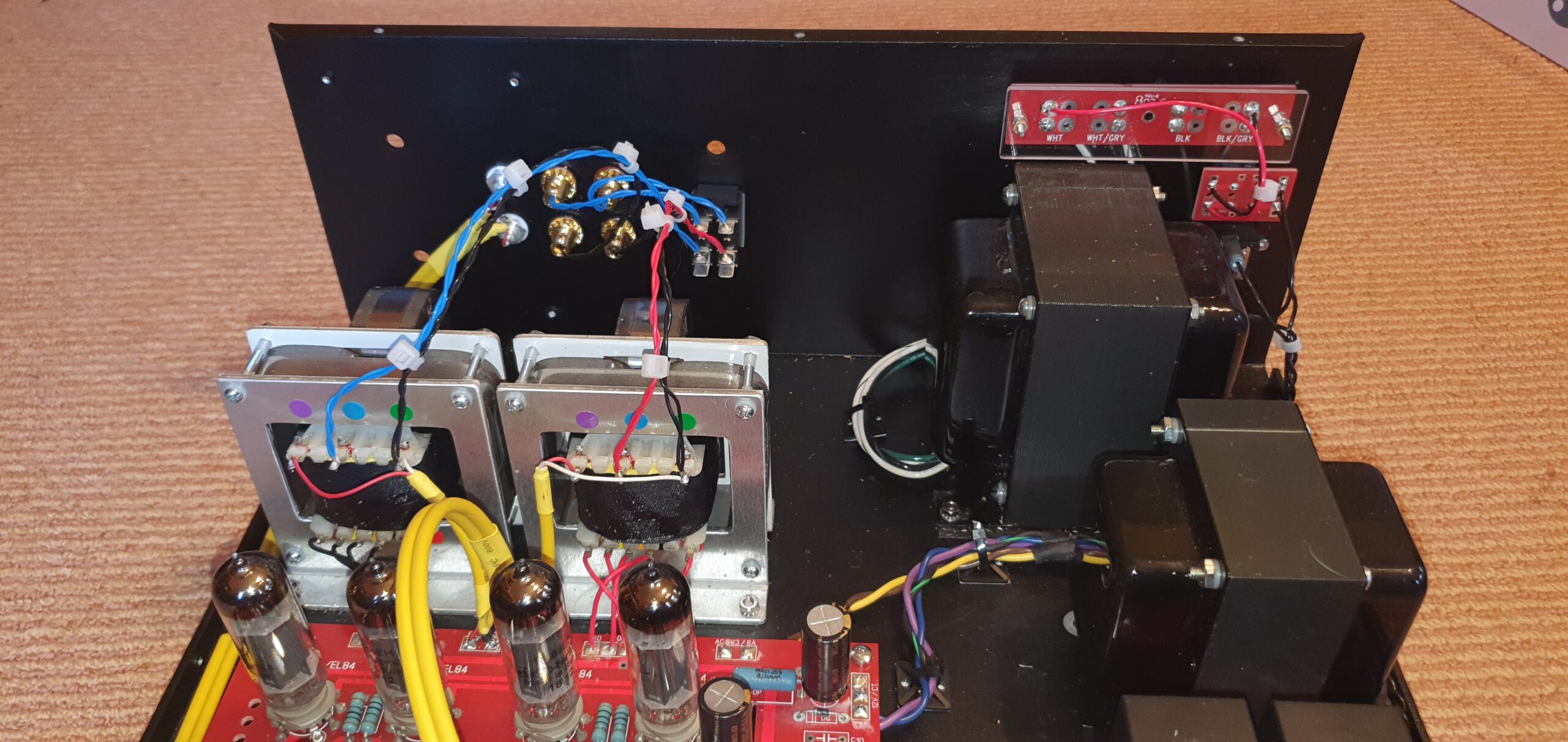 Headphone C core EL84 Amplifier “Virtuoso” - ANK Audio Kits