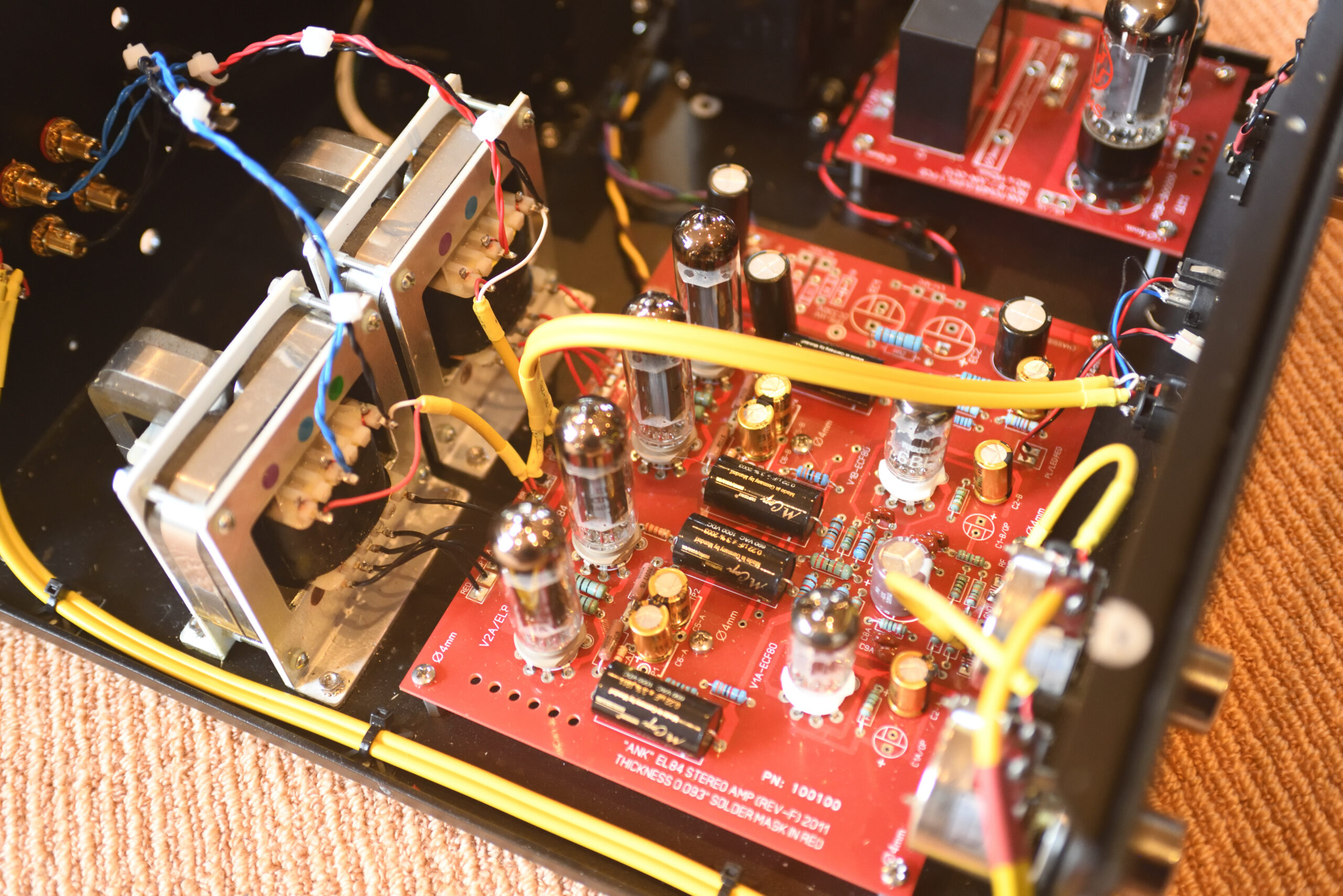 Headphone C core EL84 Amplifier “Virtuoso” - ANK Audio Kits